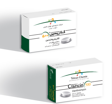 قرص کلاریسین 500 میلی گرم | دارویاب